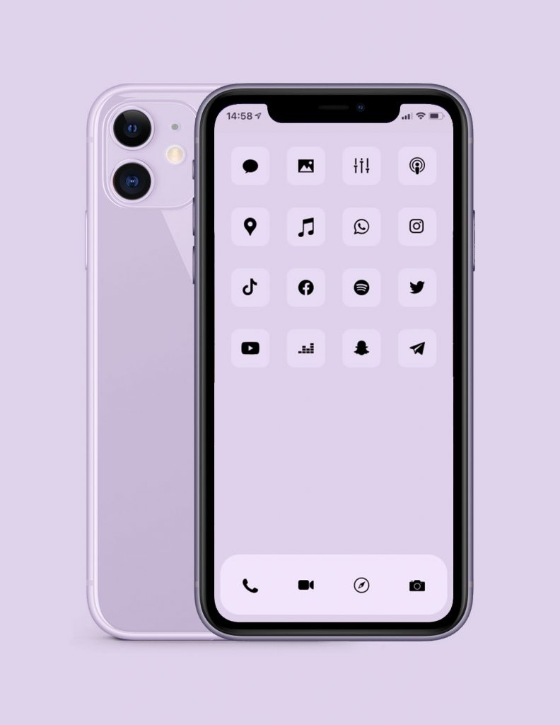 iOS 17 Minimal Icons — smukkeberg — digitally creative.