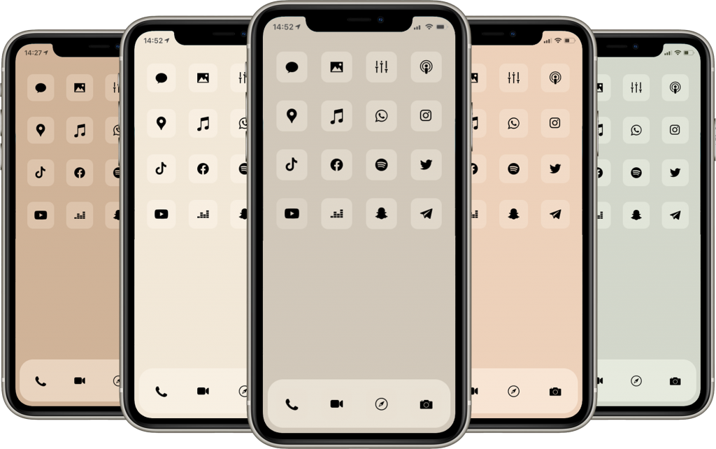 iOS 17 Minimal Icons — smukkeberg — digitally creative.